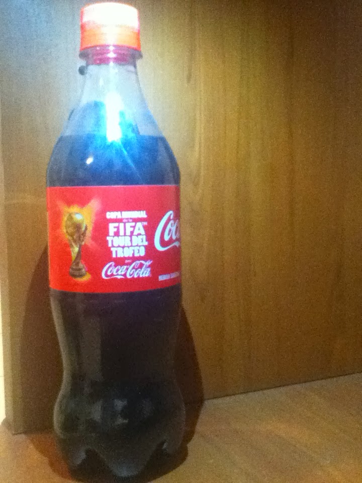 Coleccionistas de Futbol: Botellas Coca Cola Tour del Trofeo Copa ...