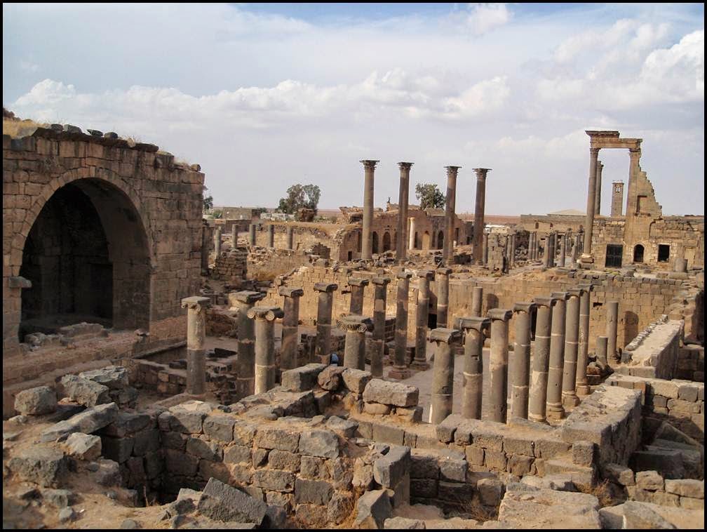 Bosra: The ancient capital city ruins for the Roman province of Arabia ...