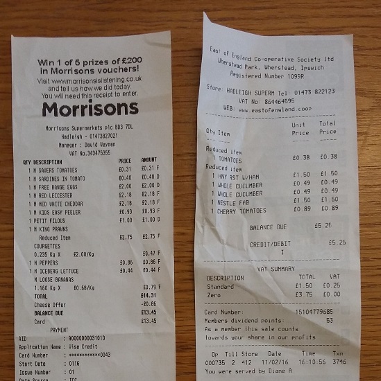 Shopping update for February's frugal food - Much More With Less