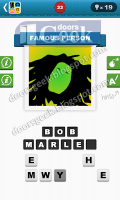 Celebrity Quiz Level 33 (bubble quiz games) ~ Doors Geek