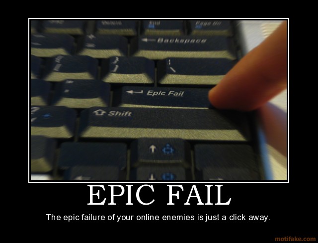 FUNNY BLOG: EPIC FAIL