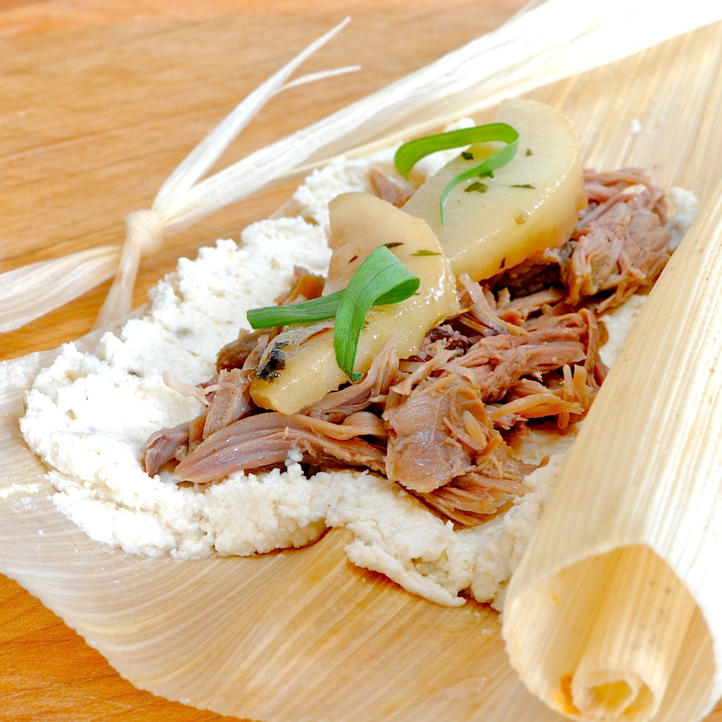 JULES FOOD...: Tamale Fusion...A savory and sweet success.