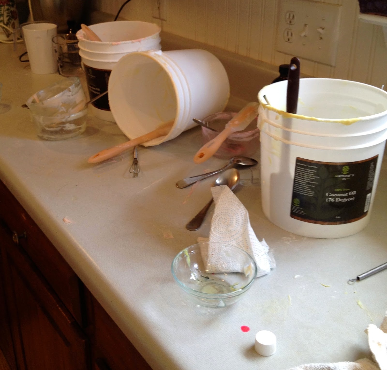 Soap Lily: Three soaps from one batter!