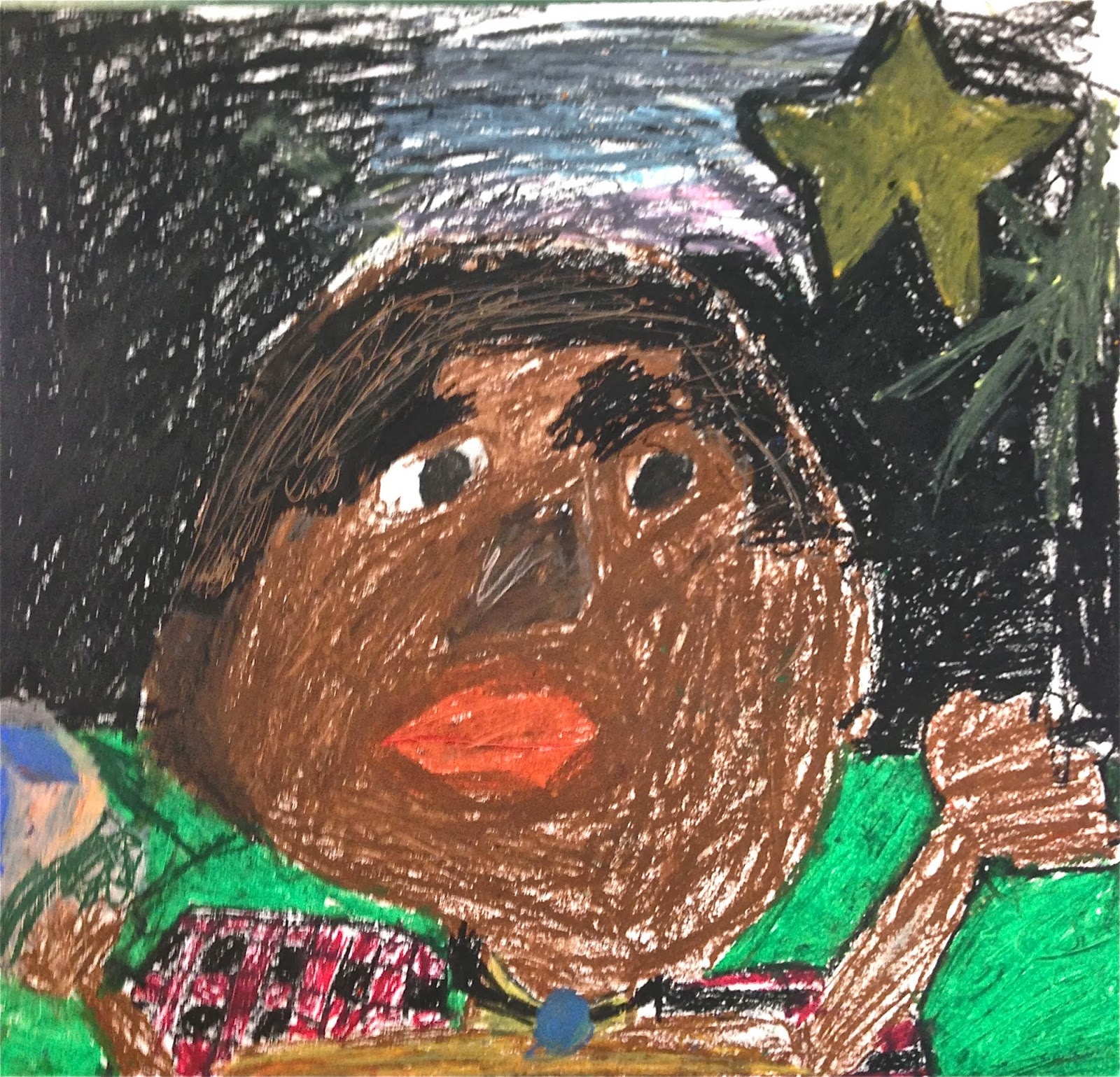 The Art Studio at PS 250: Grade 2 Narrative Self-Portraits
