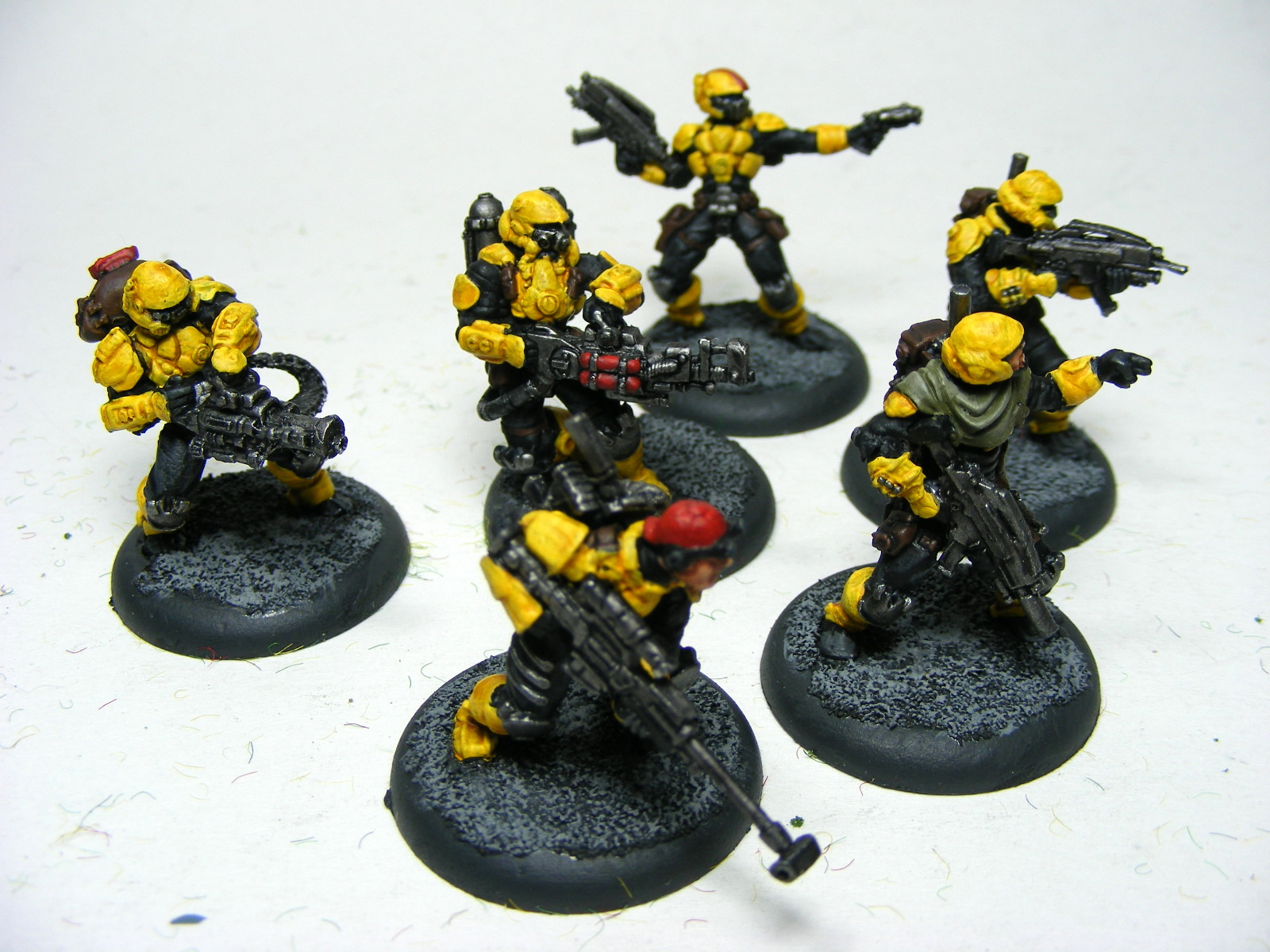 Evil Bob's Miniature Painting: 28mm MERCs Sci-Fi Miniatures