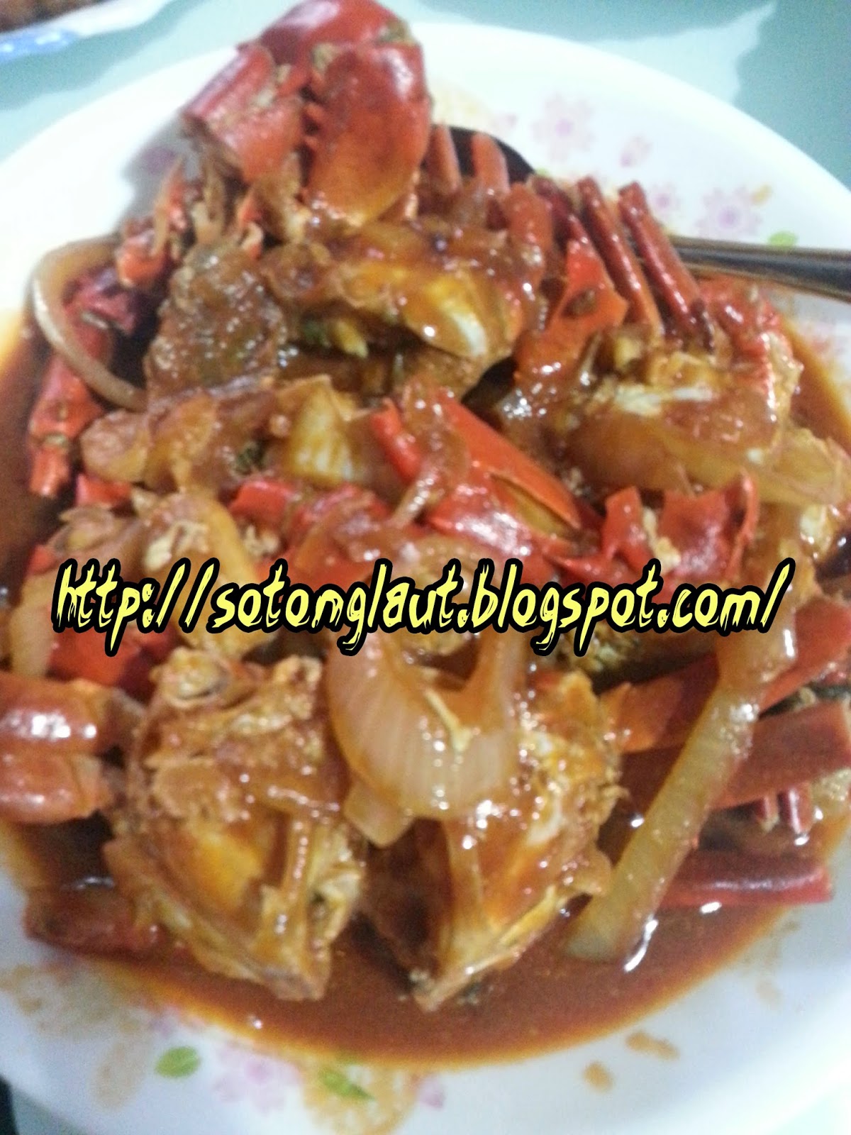Sotong: Ketam Masak Sos Tomato
