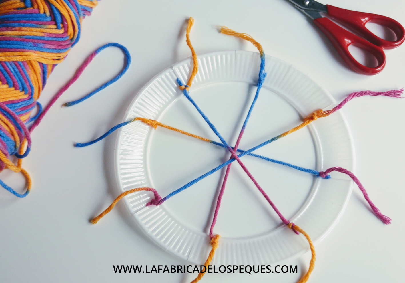 Telar circular infantil - La fábrica de los peques