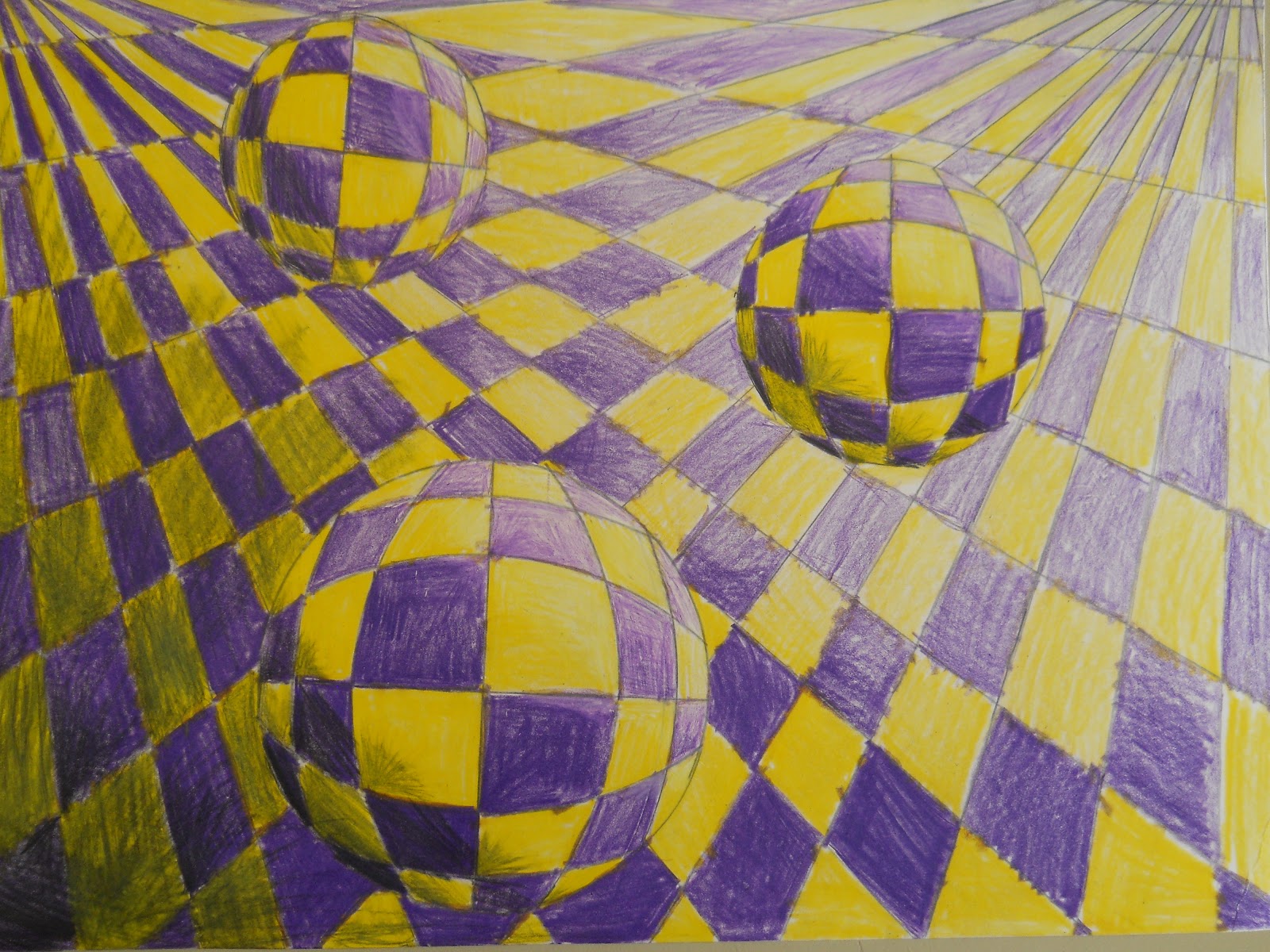 Art With Mrs. Lane: Op Art Floating World