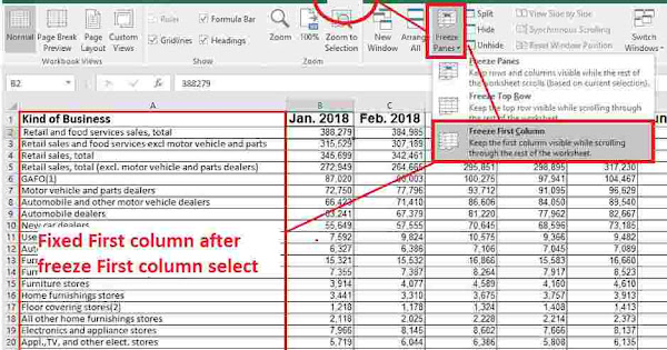 How To Manage Freeze Pane in Excel | HrTech-TutorialsPoint