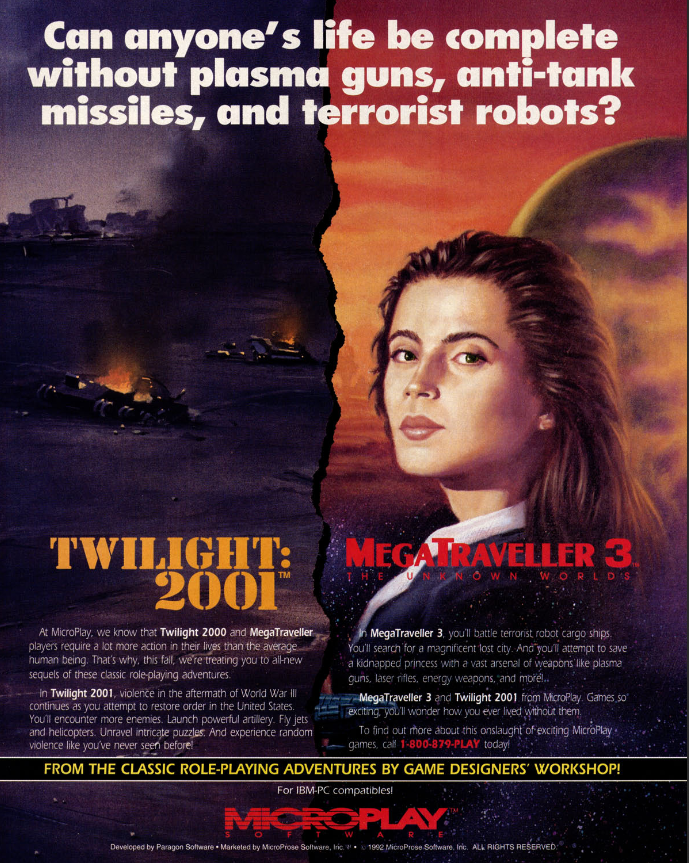 The CRPG Addict: Twilight: 2000: Won! (with Summary and Rating)