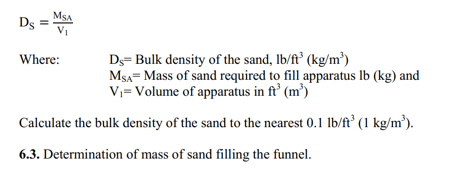 FIELD DENSITY TESTS OF SOILS, TREATED BASE COURSES AND WATER BOUND BASE ...