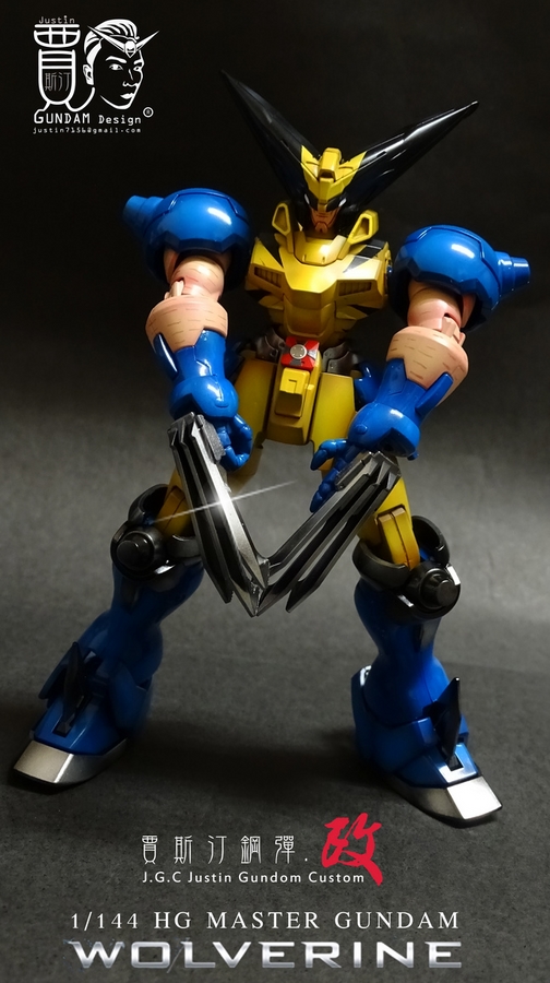 Custom Build: HGFC 1/144 Master Gundam X-Men Wolverine