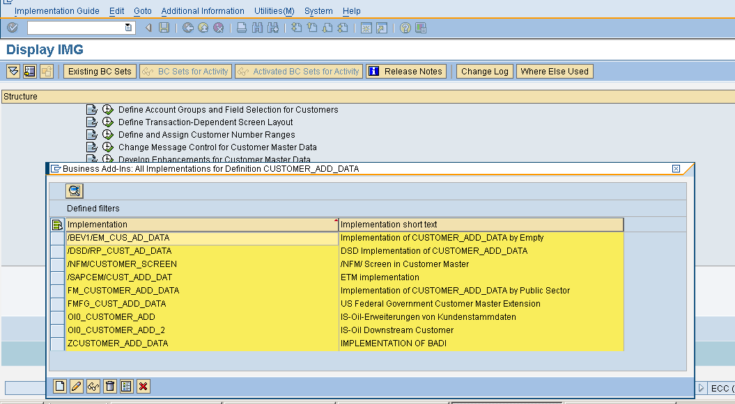 SAP TECH: Screen Enhancements