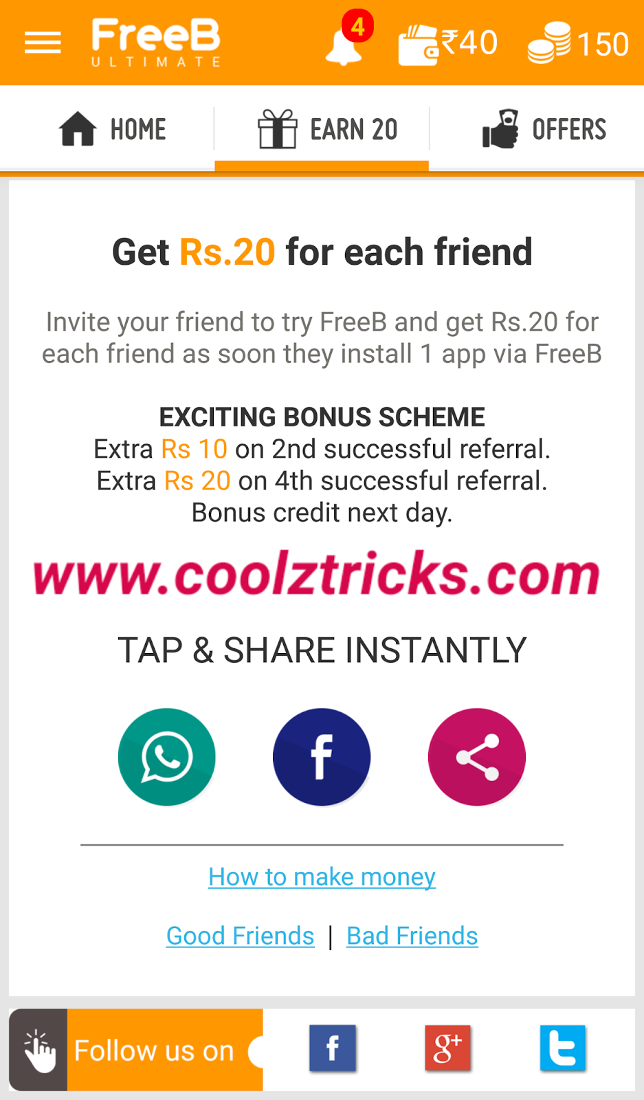 (*HOT*) EARN FREE RECHARGE FROM FreeB ULTIMATE APP- JULY'15 (UPDATED ...