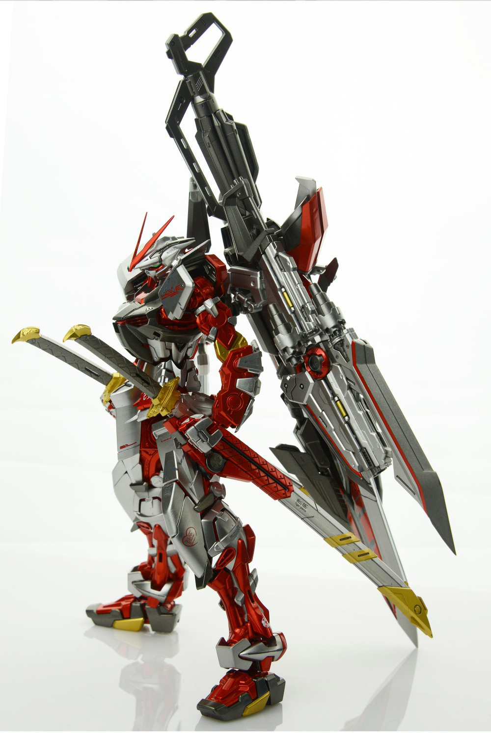 Custom Build: MG 1/100 Gundam Astray Red Frame Kai + Caletvwlch