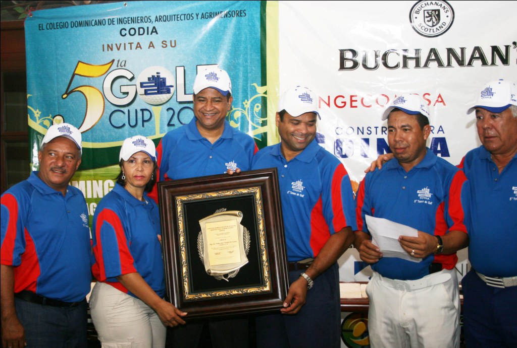 Garrido,Placeres, Malespín y Rodríguez Campeones de la V Copa de Golf ...