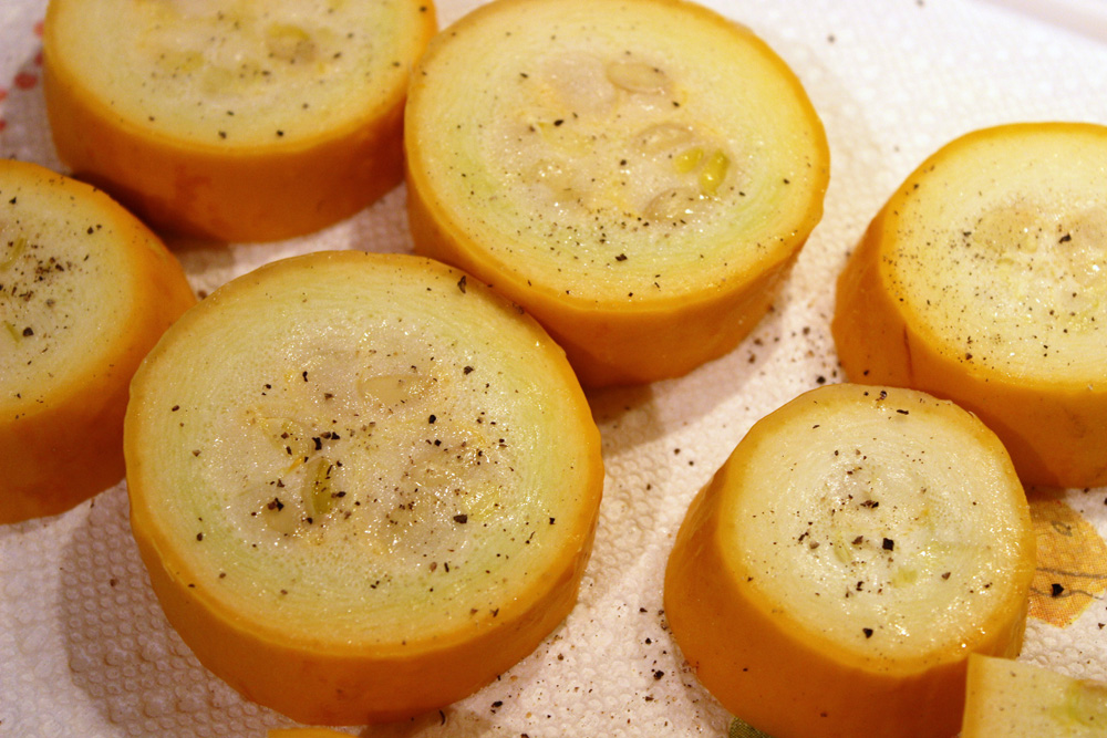 Italian-Fusion: Summer Squash w Herb Citrus Dressing