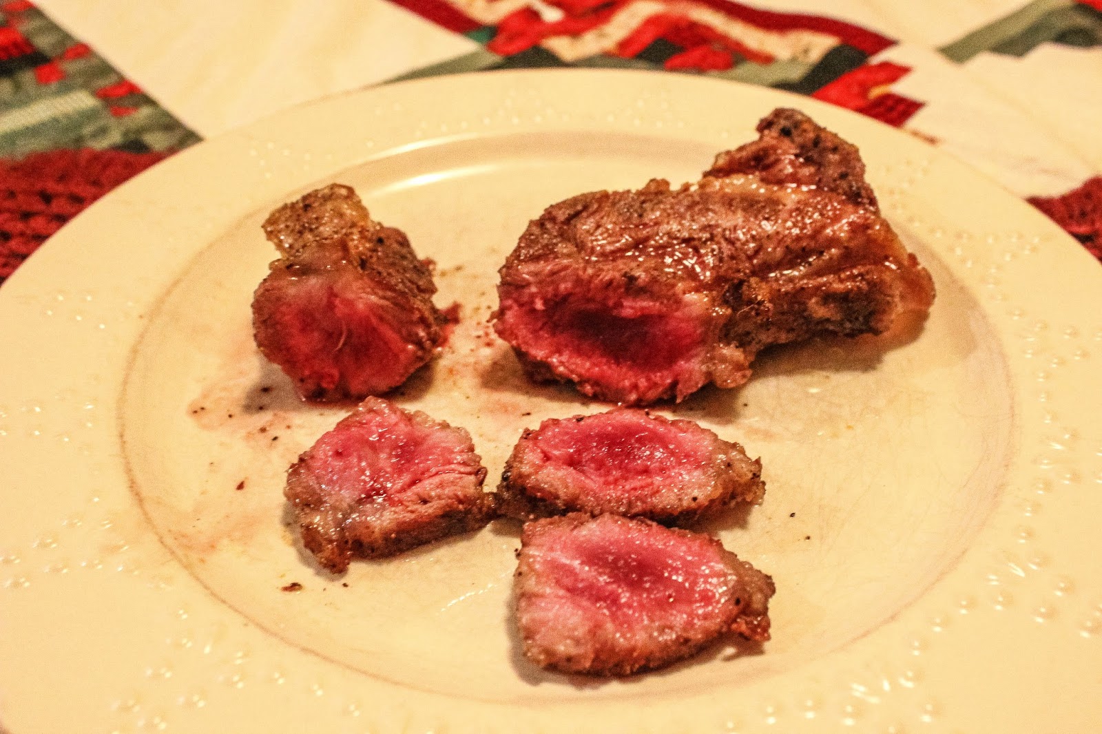 Cannundrums: Camel Loin - Grilled, Baked and Sous Vide