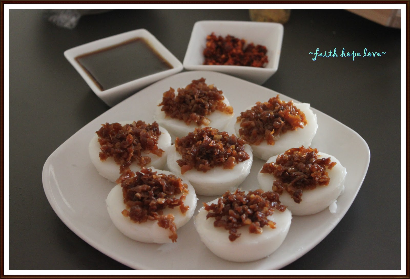 生活の点点滴滴: 水粿 Chwee Kueh