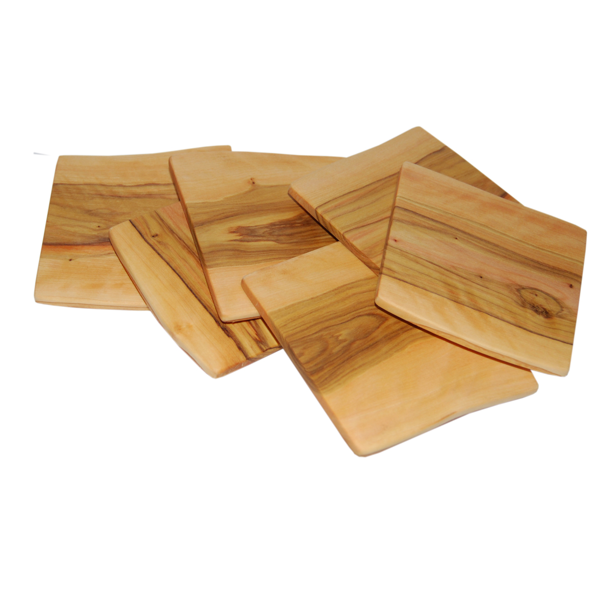 Woodwork by Pe: Coasters made of olive wood ...