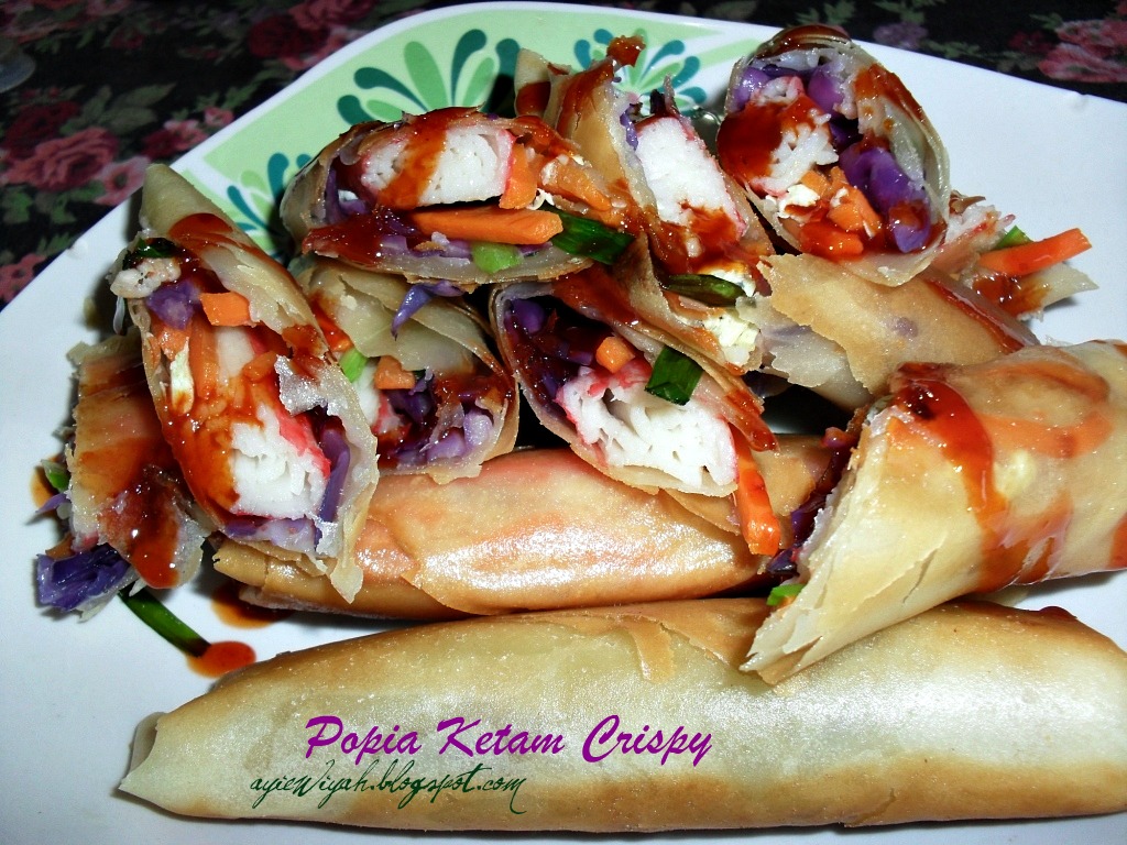 :: Seindah Bicara Sesedap Rasa ::: Popia Ketam Crispy
