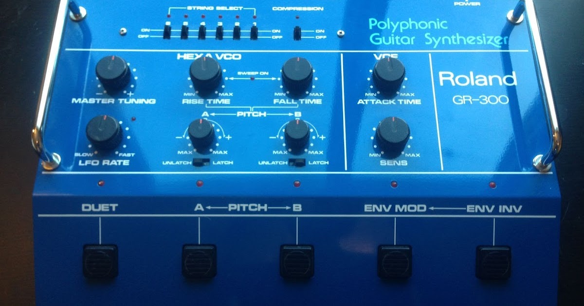 MATRIXSYNTH-B: Roland GR-300 Polyphonic Guitar Synthesizer