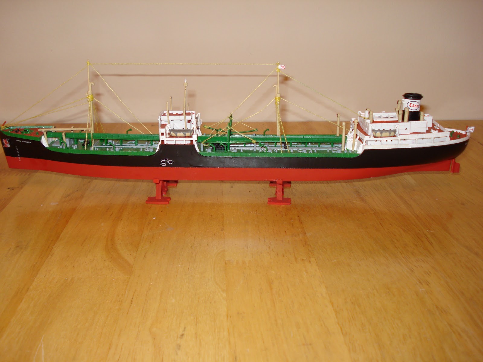 My Models and Dioramas: Revel|: Oil Tanker “Glasgow” 1/400
