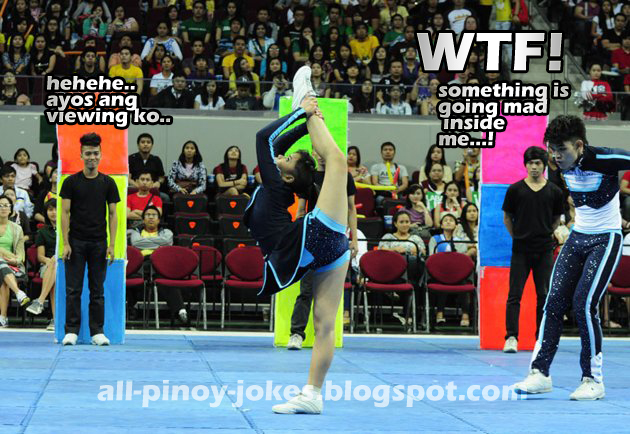 Funny UAAP Cheer Dance Competition 2012 | Funny Pinoy Jokes ATBP
