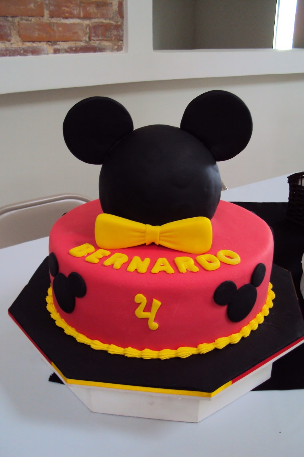 Marjori Bolos: Bolo Mickey...