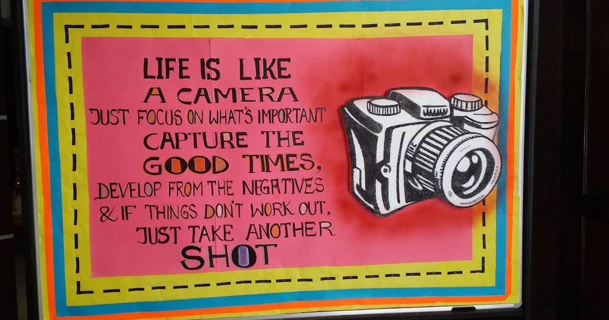 Art ,Craft ideas and bulletin boards for elementary schools: camera ...
