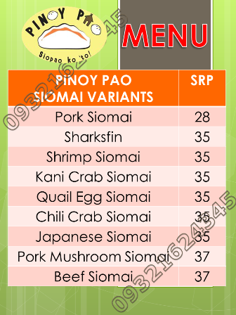 Pinoy Pao Express (formerly Filtrepreneur Franchise, Inc.): Pinoy Pao ...