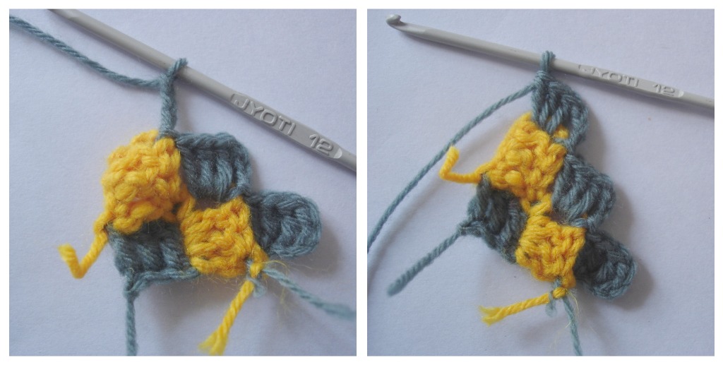 The Lazy Hobbyhopper: How to crochet diagonally - Crochet diagonal box ...