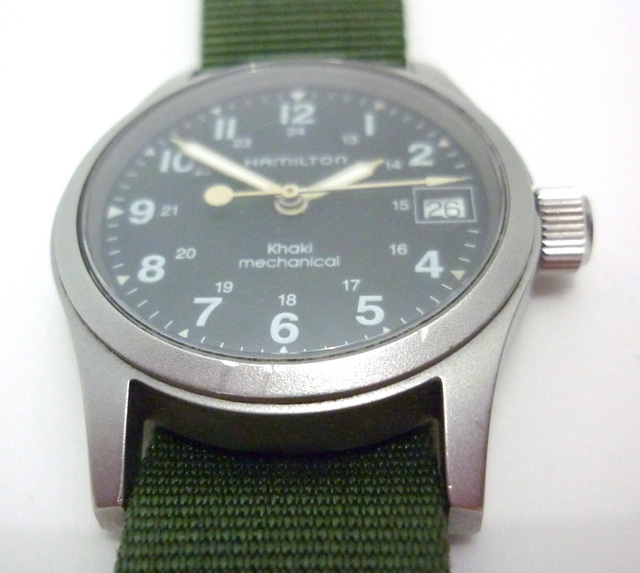 militarywatch: HAMILTON KHAKI MECHANICAL