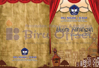 Contoh Album Kenangan | Percetakan Batang