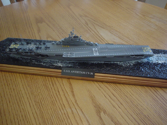 John's Plastic Ships: USS Antietam CV36