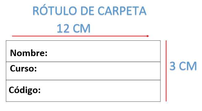 TECNOLOGÍA E INFORMÁTICA : RÓTULO DE CARPETA- 5º