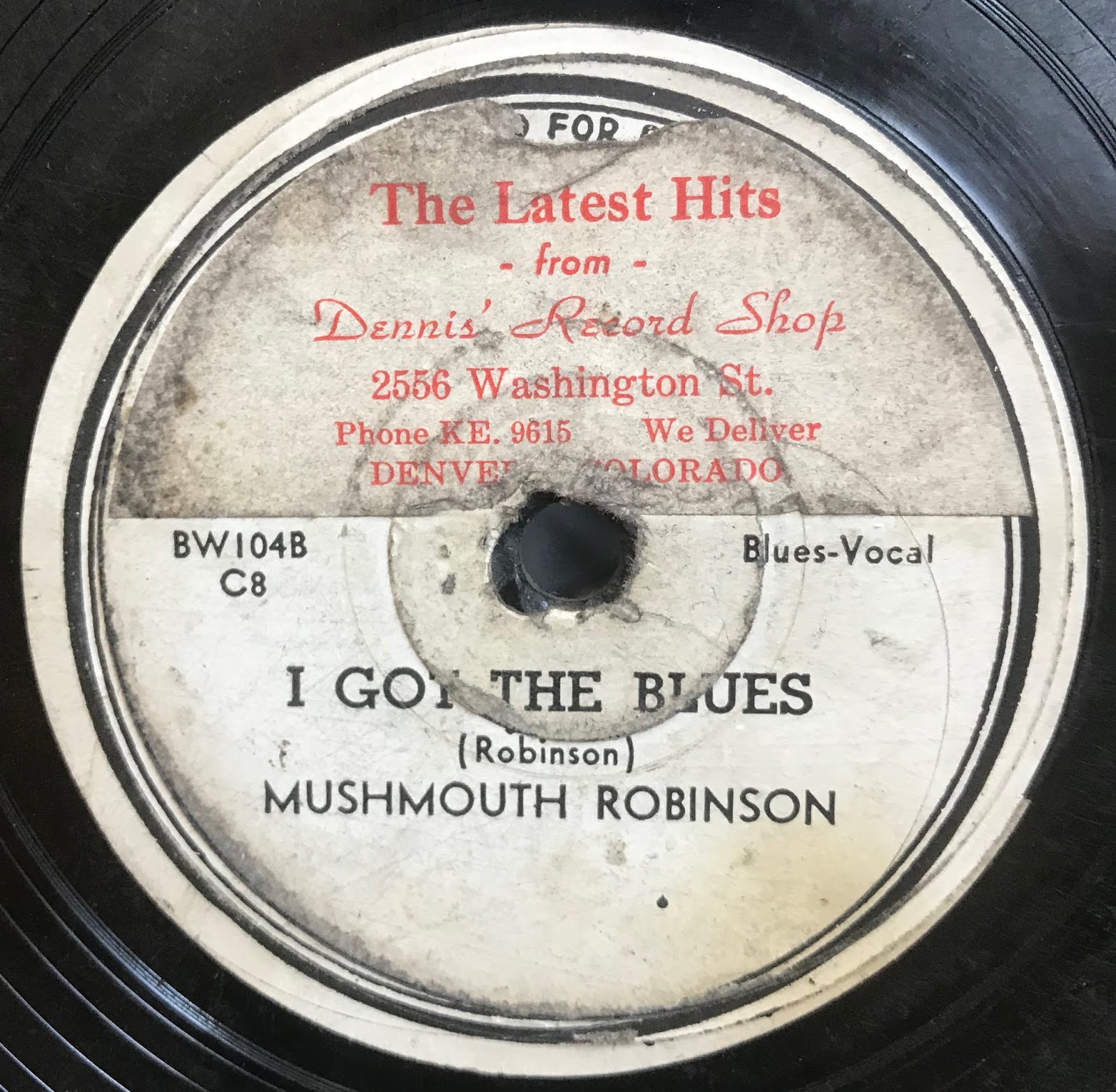 Elk Bugles: 1940s-1950s Era Denver Record Store labels