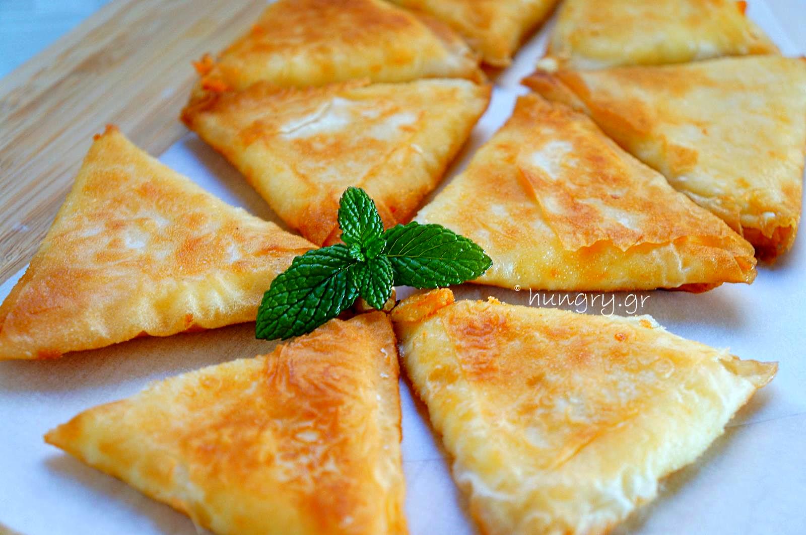 Kitchen Stories: Cheese Filo Triangles