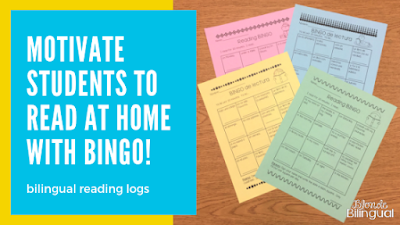 Blonde Bilingual: Motivate Students to Read at Home with BINGO!