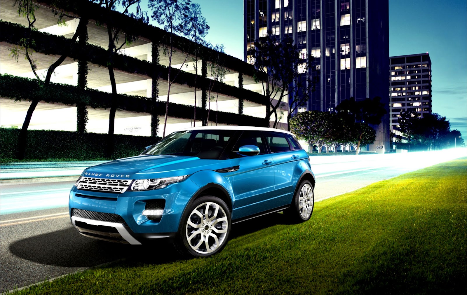 Range Rover Evoque Light Blue | Wallpapers Gallery