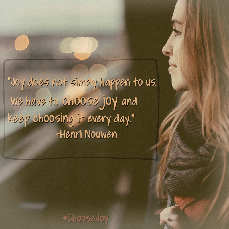 Gitz: Choose Joy Day 19 -- How Would You Define Joy?