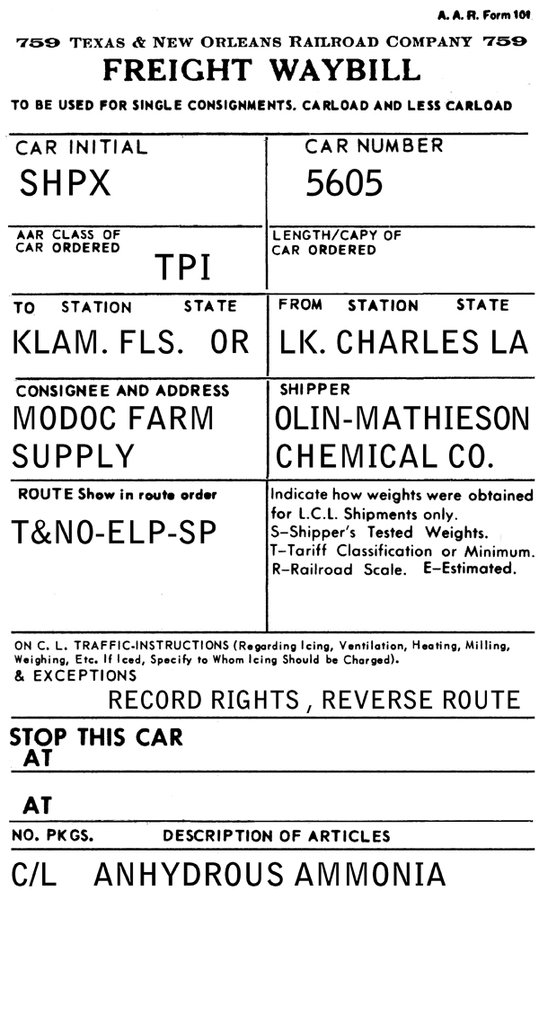modeling the SP: Waybills, Part 11