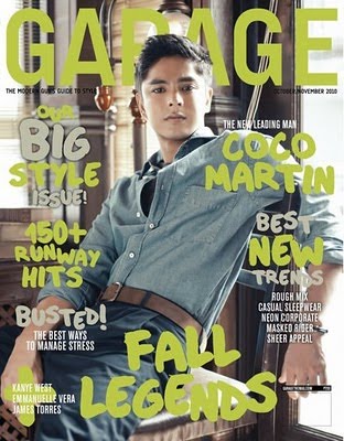 Man Central: Coco Martin: Magazine Cover Model
