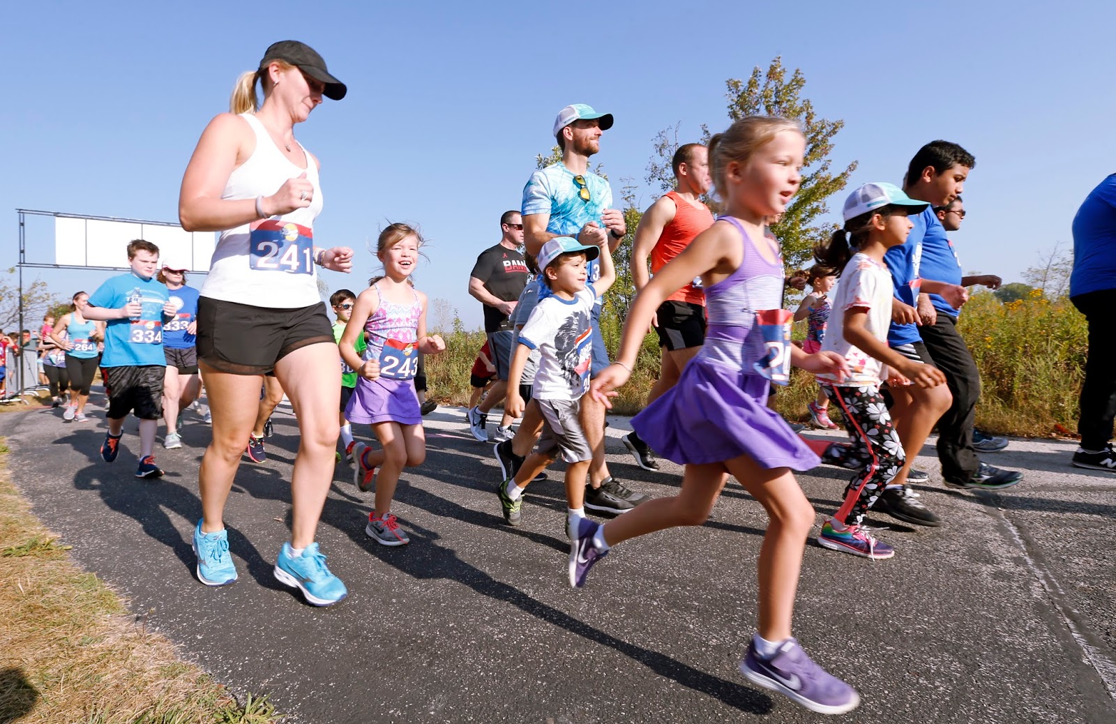 Mark Kodiak Ukena: Glenview Park District's Flying Feet Fun Run