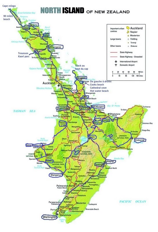 Waitomo Caves Map
