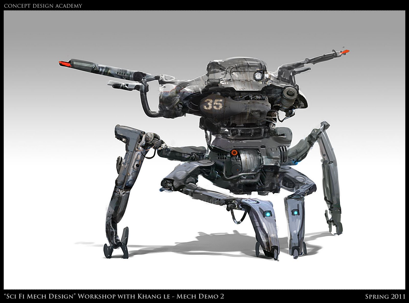 ACG 132 Photoshop - Electronic Paint: Kit Bashing- Creating, and ...