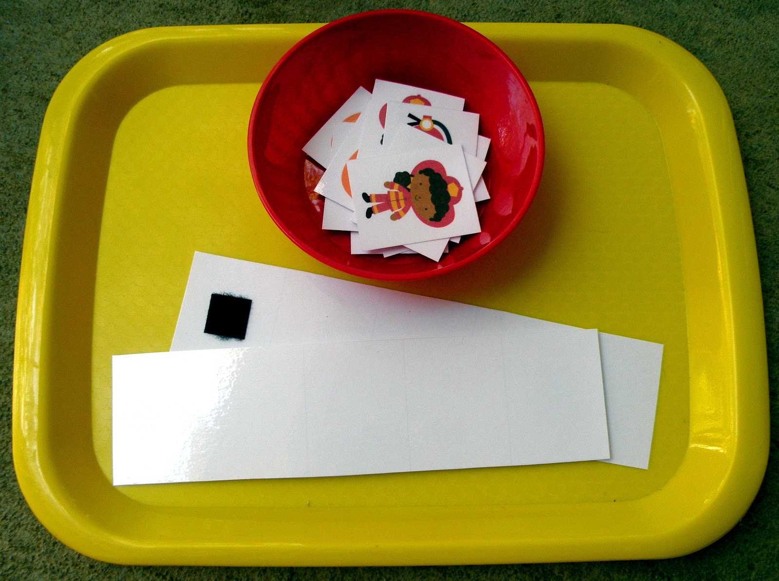 The Fantastic Five: F is for Firefighter Tot Trays