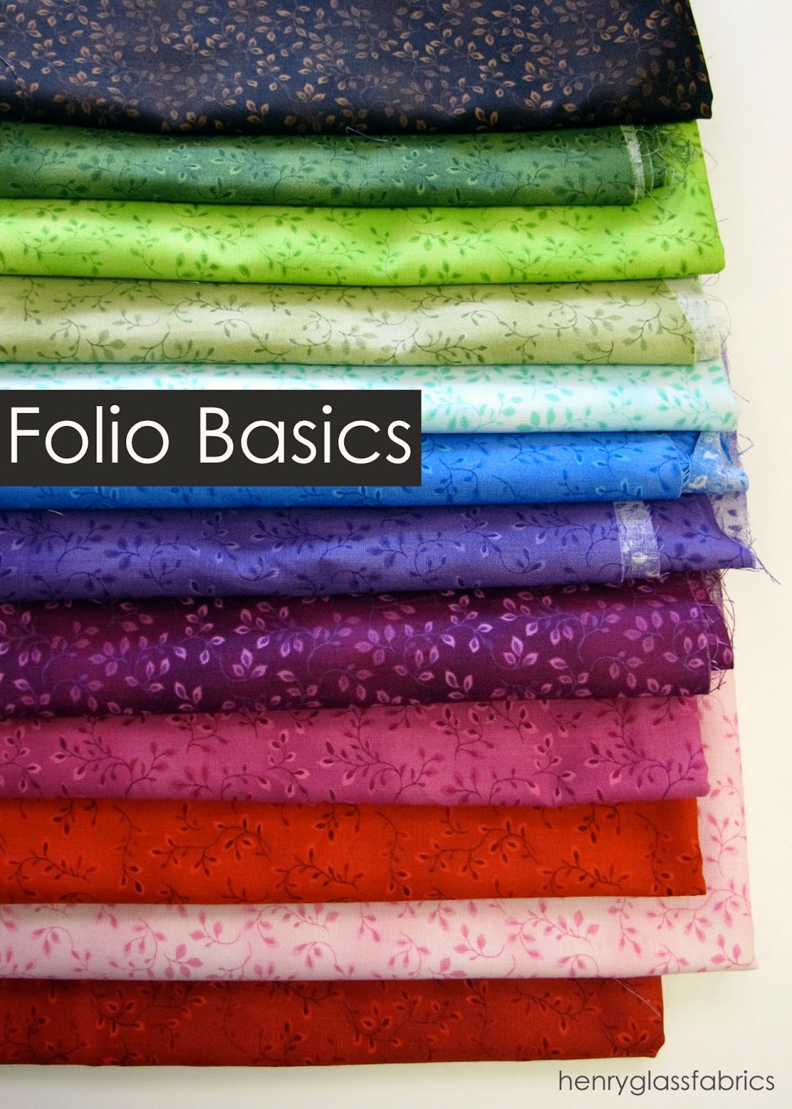 Henry Glass Fabrics: Fabulous Folio Basics!