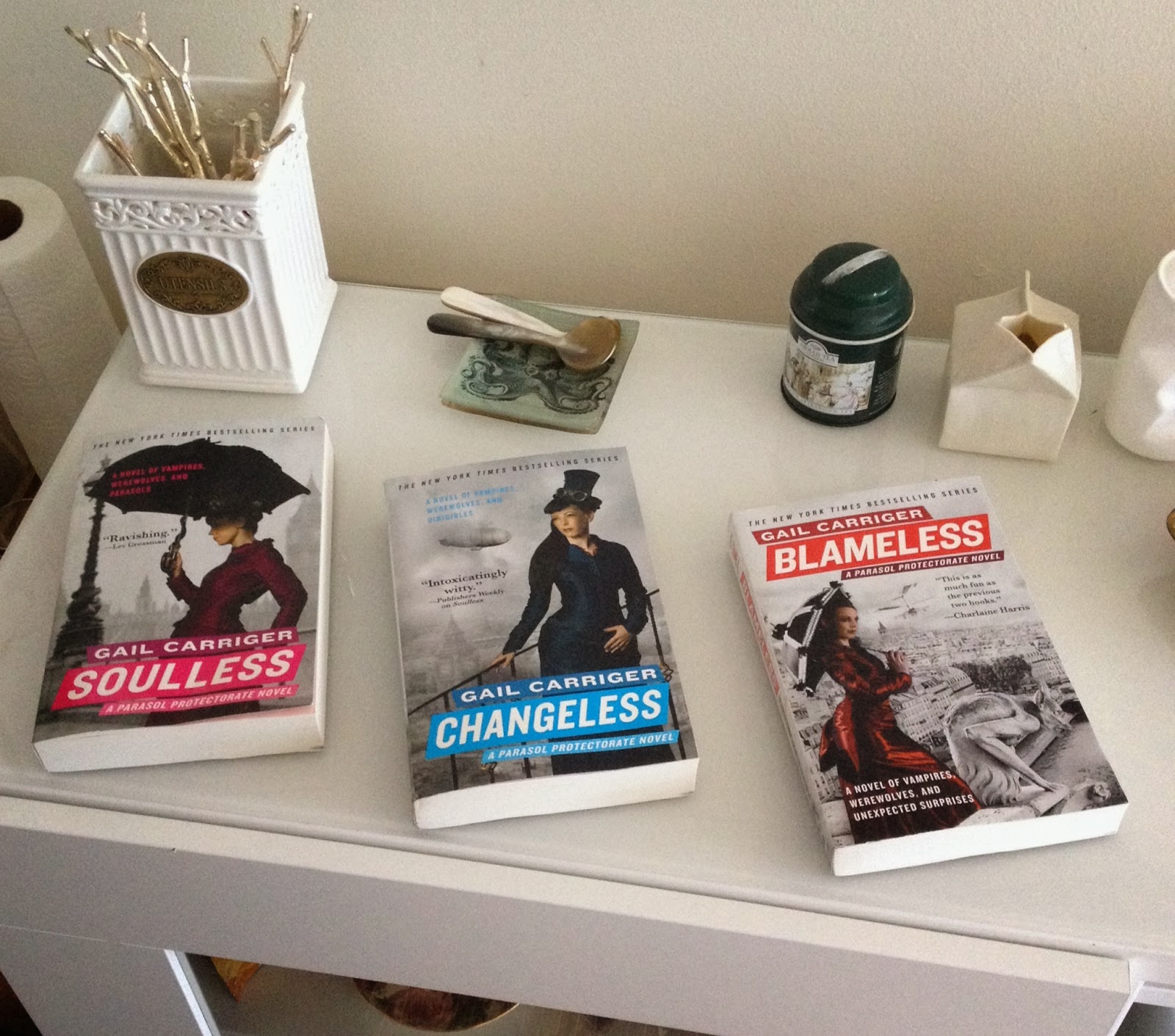 Trade Paperbacks of the Parasol Protectorate Coming to the US - Gail ...
