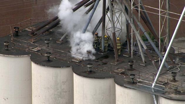 MEC&F Expert Engineers : Grain elevators on fire at Southeastern Grain ...